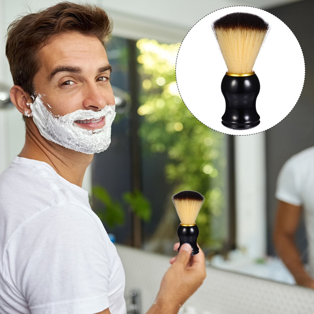 Wooden Handle Shaving Brush Beard Care Brush Male ... – Grandado