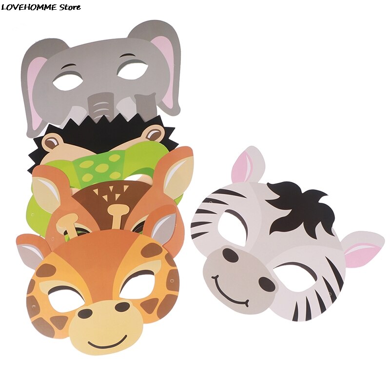 Máscara de animales para de la selva, decoración p... – Grandado