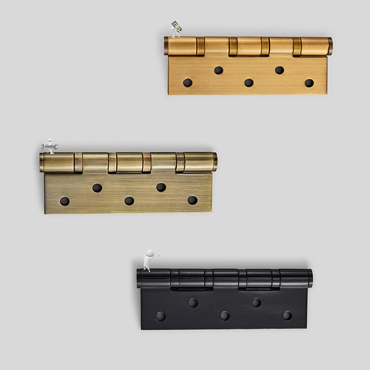 one pair / 5 inch/hinges Furniture hinges black Do... – Grandado