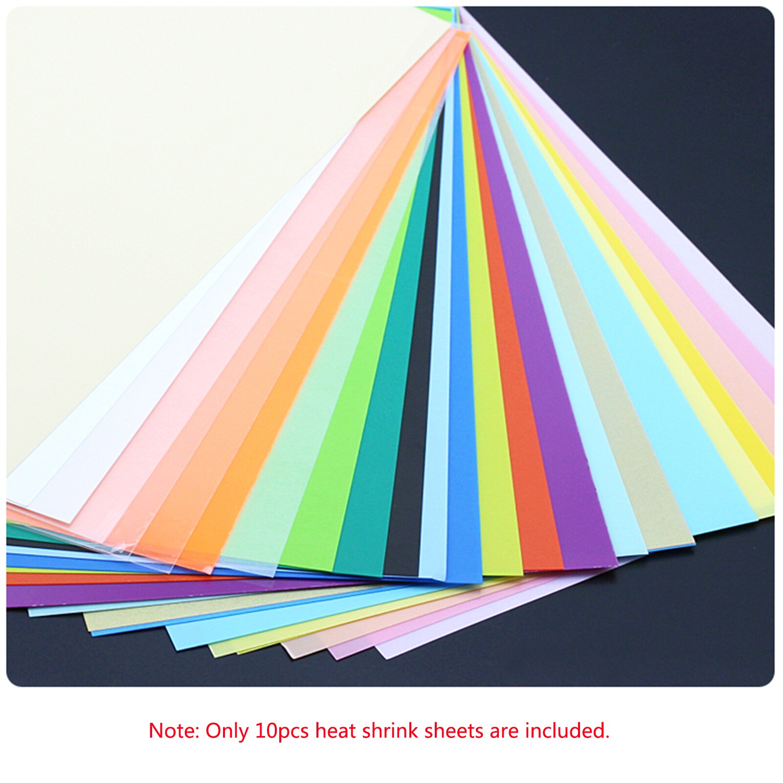 10pcs Shrink Films Kit Shrinky Art Film Paper Colo... – Vicedeal