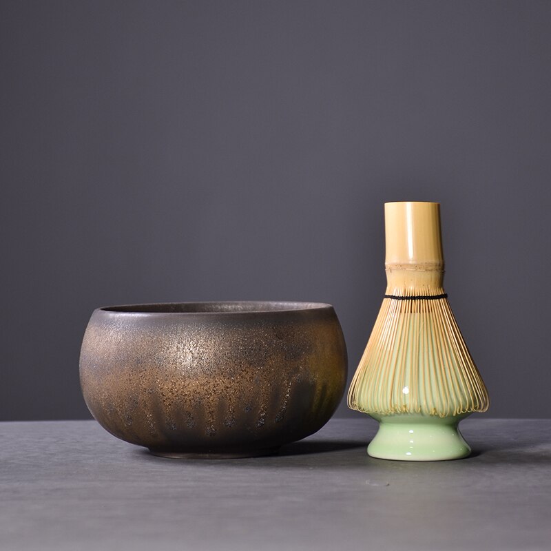LUWU traditional matcha sets natural bamboo matcha... – Grandado