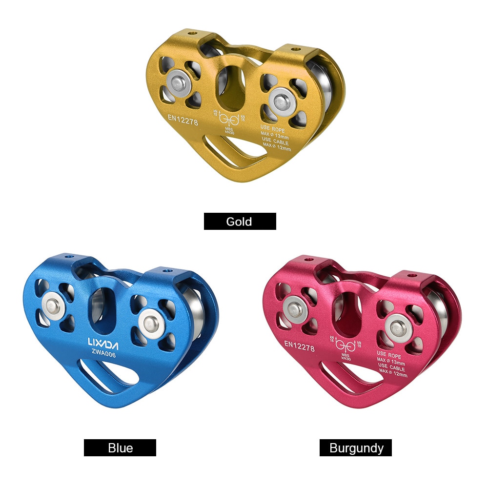 Lixada 30kN Kabel Trolley Pulley mit Kugellager Ou... – Vicedeal