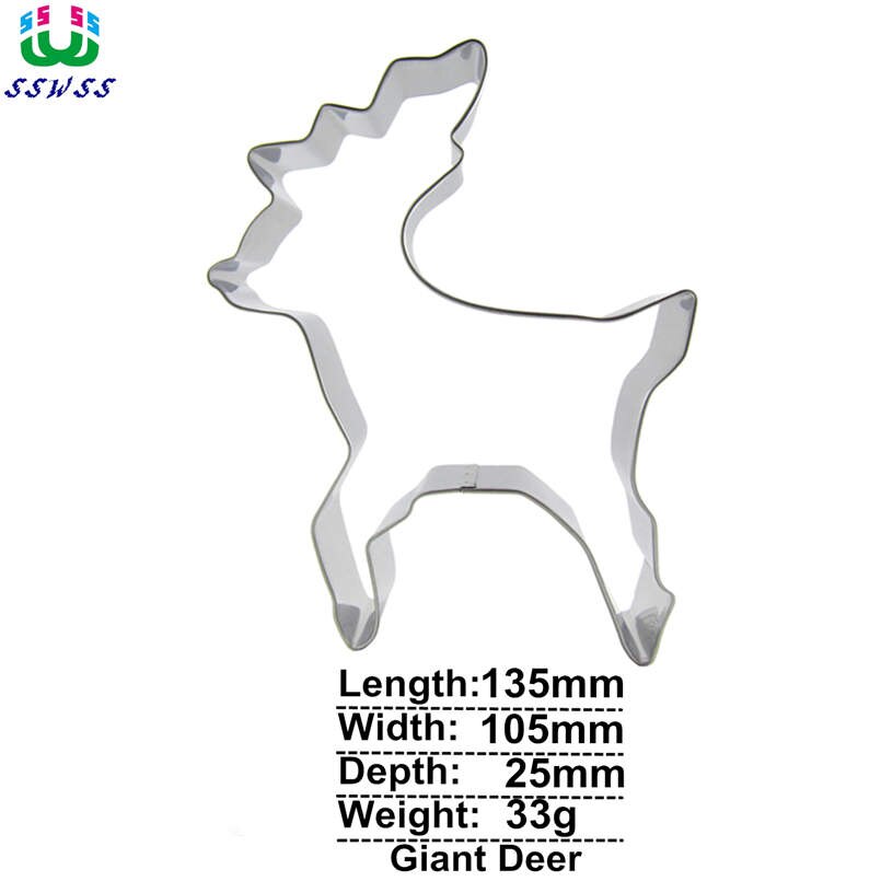 Tier Fudge Kuchen Dekorieren Werkzeuge, Hirsch För... – Vicedeal