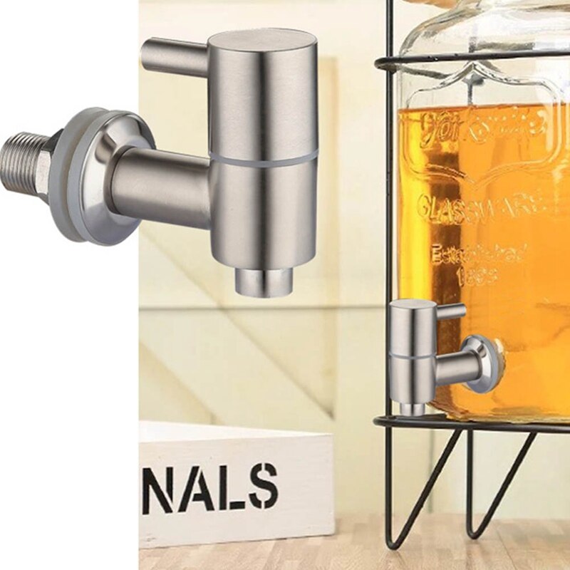 Wine Barrel Water Spigot Tap Stainless steel Fauce... – Grandado