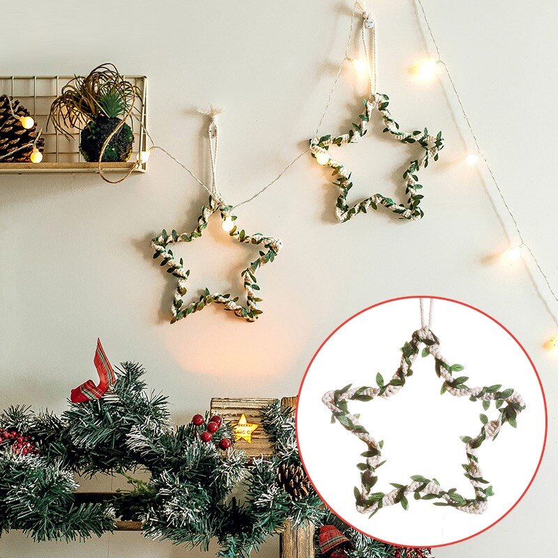 Nordic Hanging Star Decor Christmas Art Star Decor... – Grandado