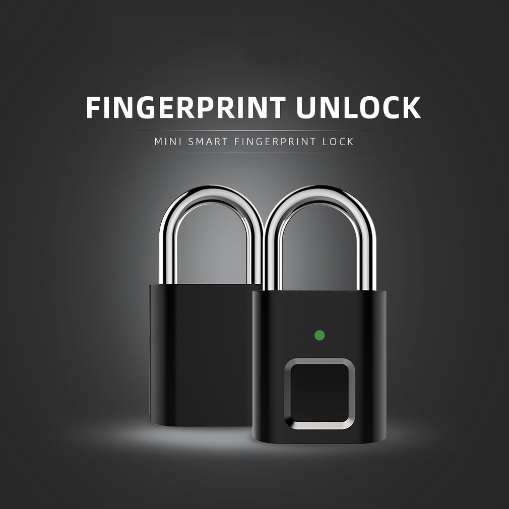 Mini locker fingerprint smart lock haushalt gepäck... – Vicedeal