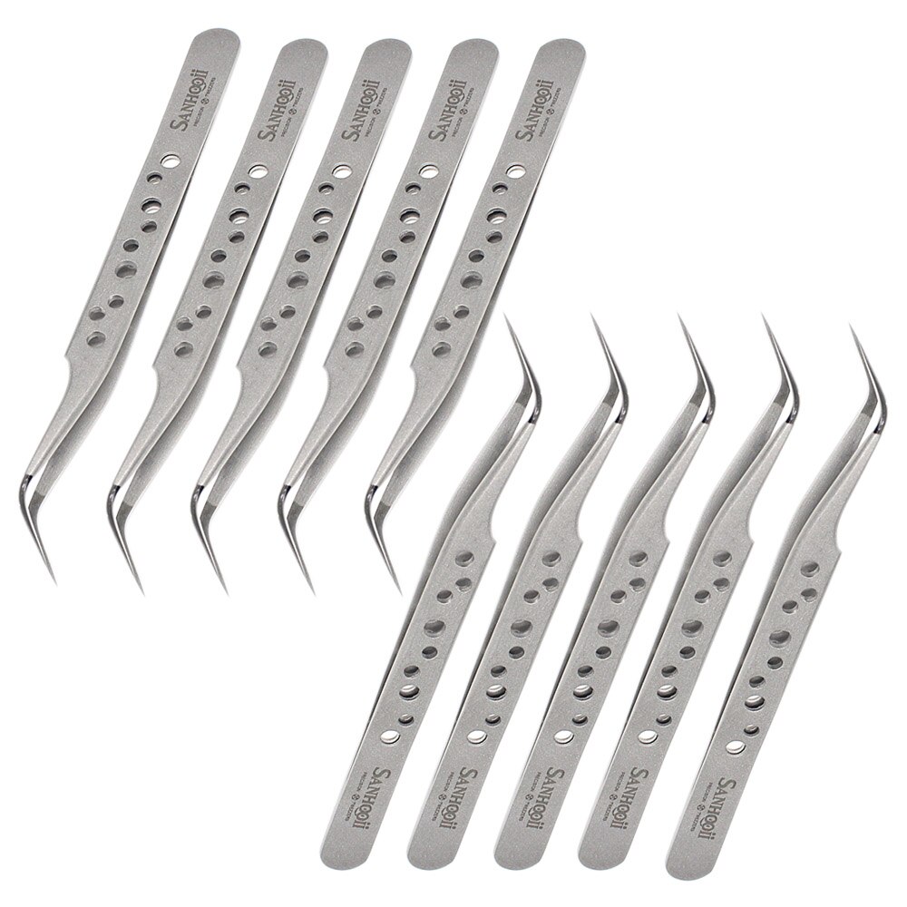 10x Electronics Pincet Esd Precisie Rvs Smd Bga Sm... – Grandado