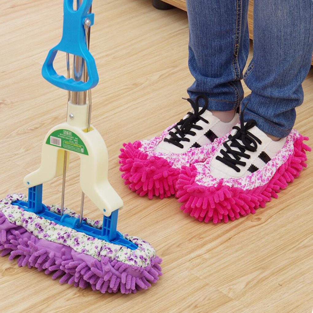 2Pcs Vloer Dweilen Schoen Cover Floor Mopper Slipp... – Vicedeal