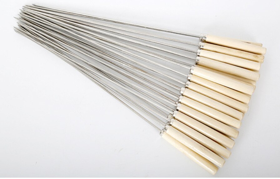 5Pcs Stainless Steel BBQ Tools Flat Barbecue Stick... – Grandado