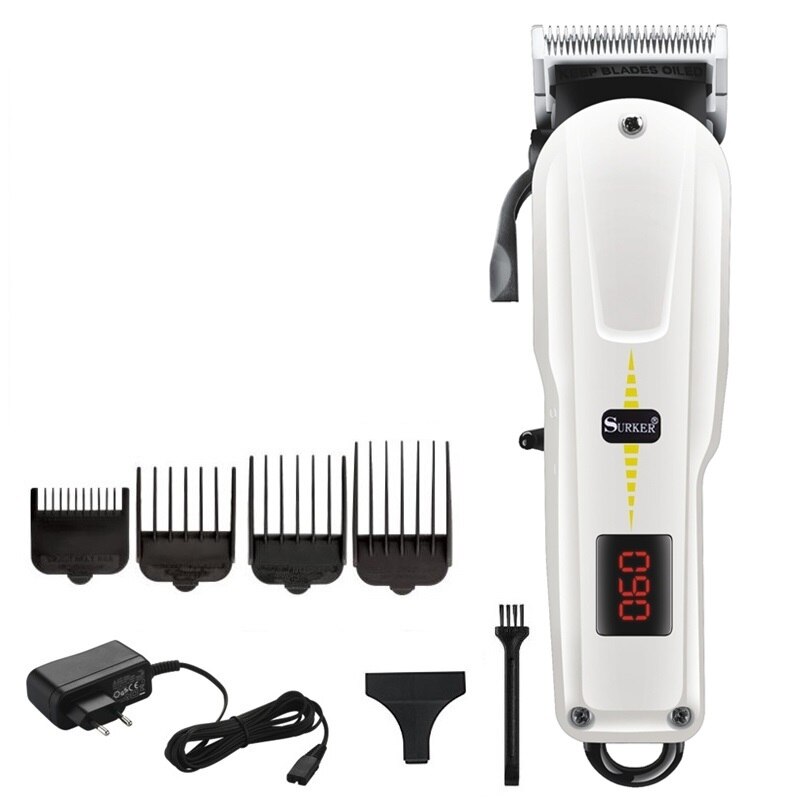 Cordless powerful hair clipper barber hair cutting... – Vicedeal
