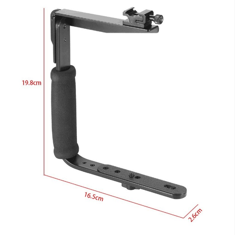 U-shaped Reversible Rotating Flash Bracket Video H... – Grandado