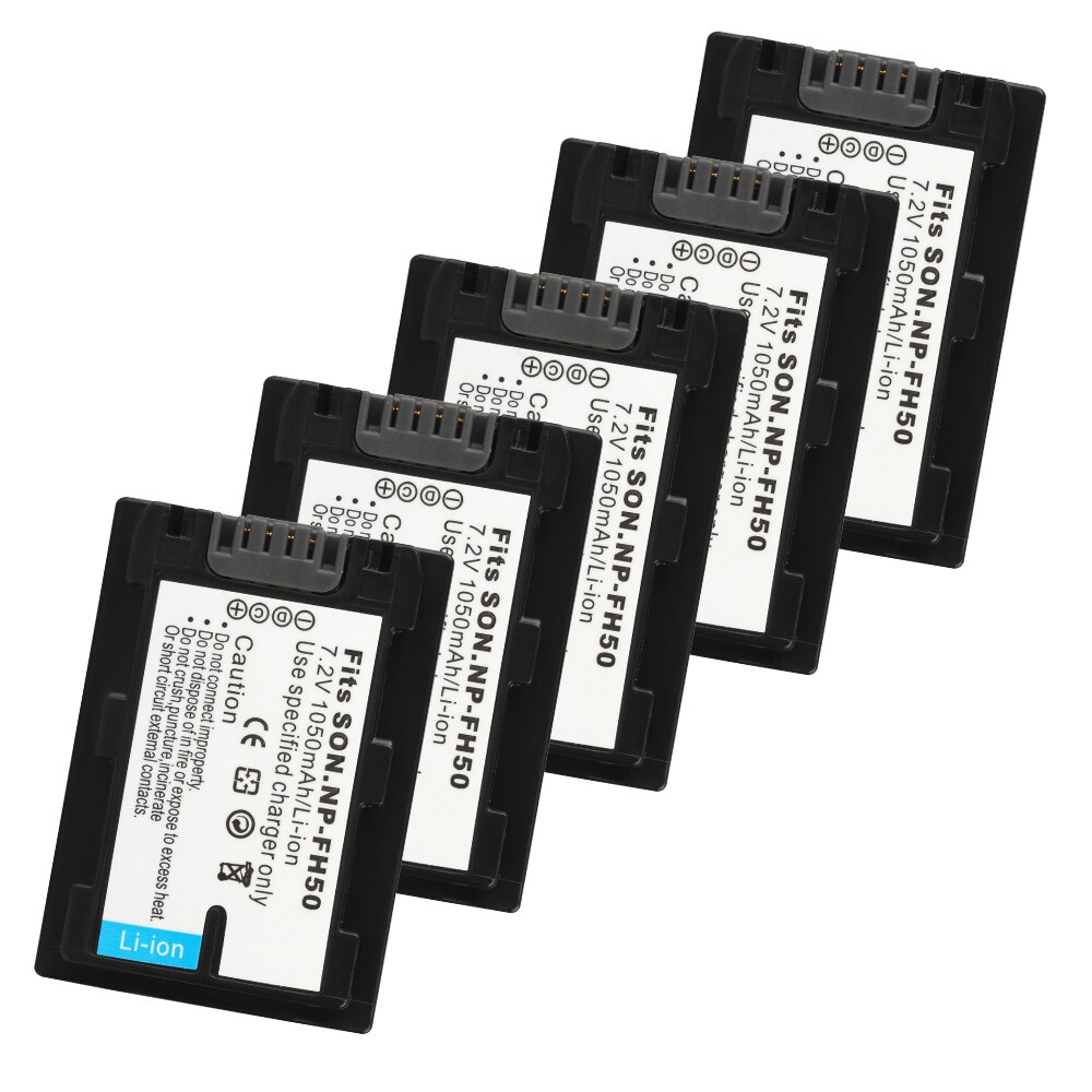 Battery NP-FH50 NPFH50 NP FH50 FH40 FH30 FH60 FH70... – Vicedeal