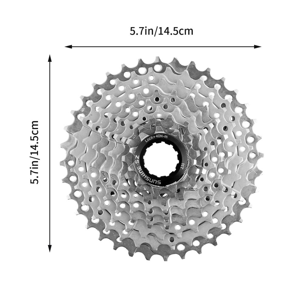9 Speeds 11-36 Teeth Flywheel Bike Parts Bike Card... – Grandado