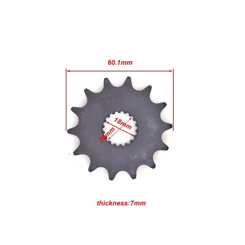 Motorcycle Front Sprocket 14 Tooth For Suzuki GS12... – Grandado