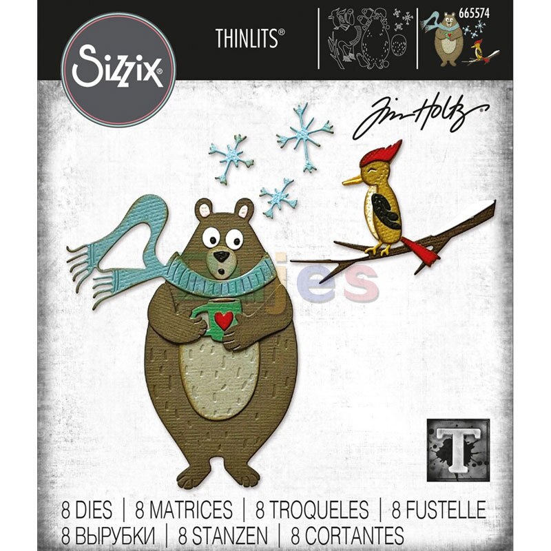Sizzix Cozy Winter Die Set by Tim Holtz - Winter B... – Vicedeal