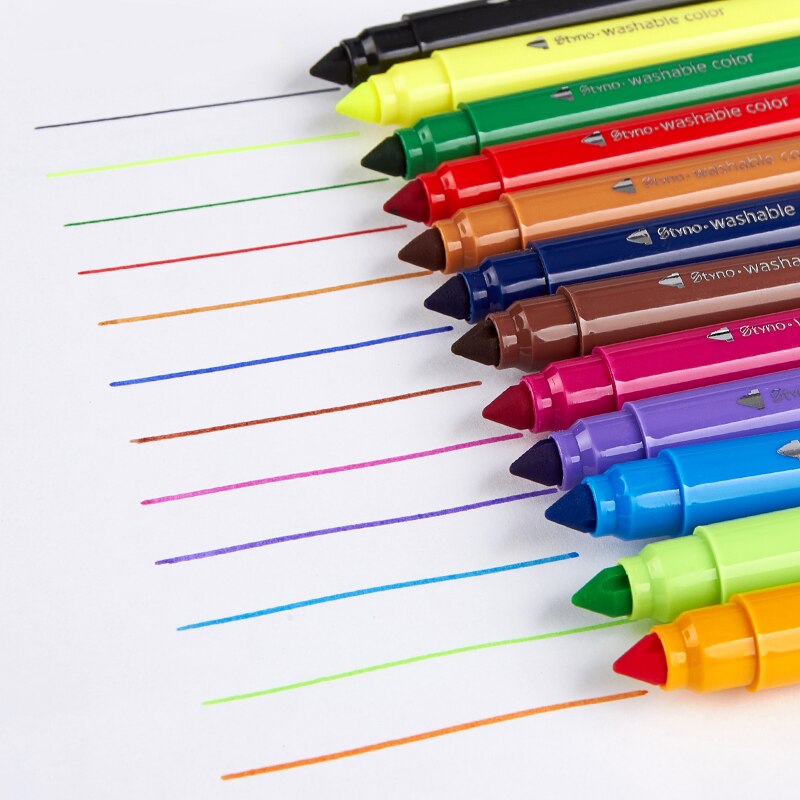 12 pcs/set Children Washable Water-color Pen Drawi... – Grandado
