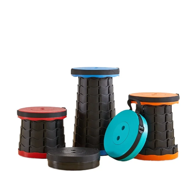 Premium Multifunctional Foldable Round Stool with ... – Vicedeal