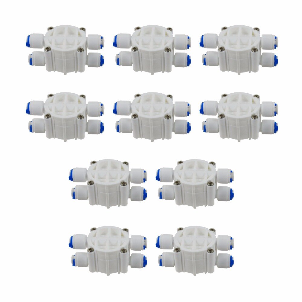 10 PACK OF 4-Way Adapter 1/4-Inch Automatic Shut O... – Grandado
