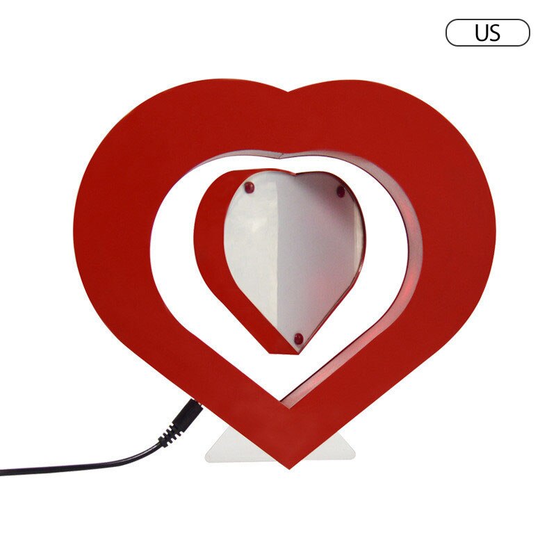 Magnetic Levitation Heart-shaped Photo Frame 360° ... – Grandado