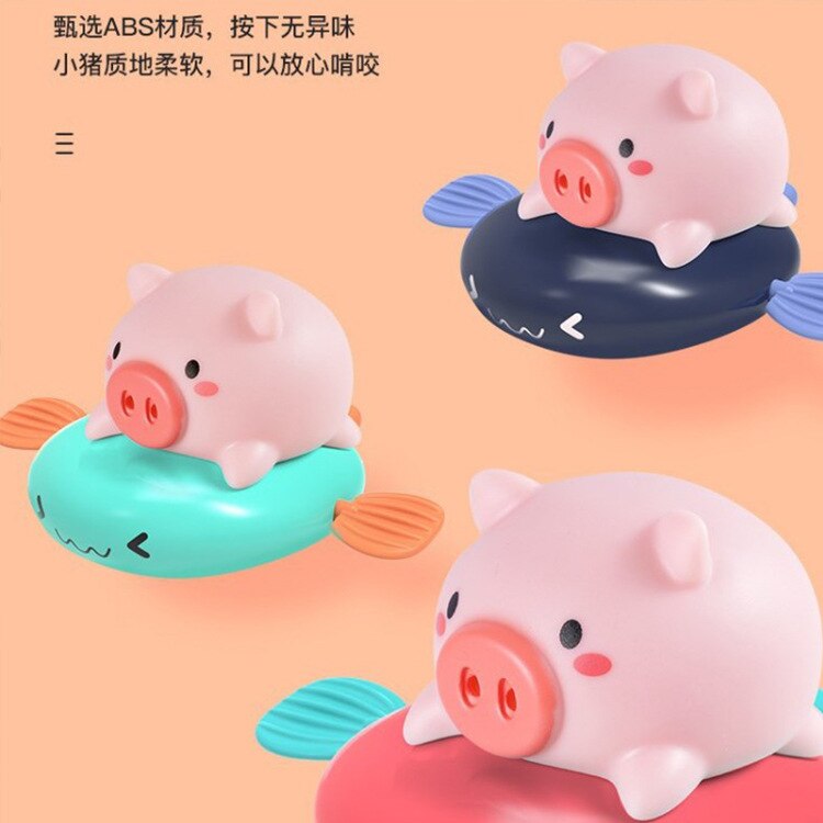 Pig On Fish Nose Water Spraying Novelty Bath Toy P... – Vicedeal