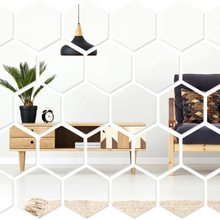 32Pcs Diy 3d Spiegel Muur Sticker Hexagon Decor Ve... – Grandado