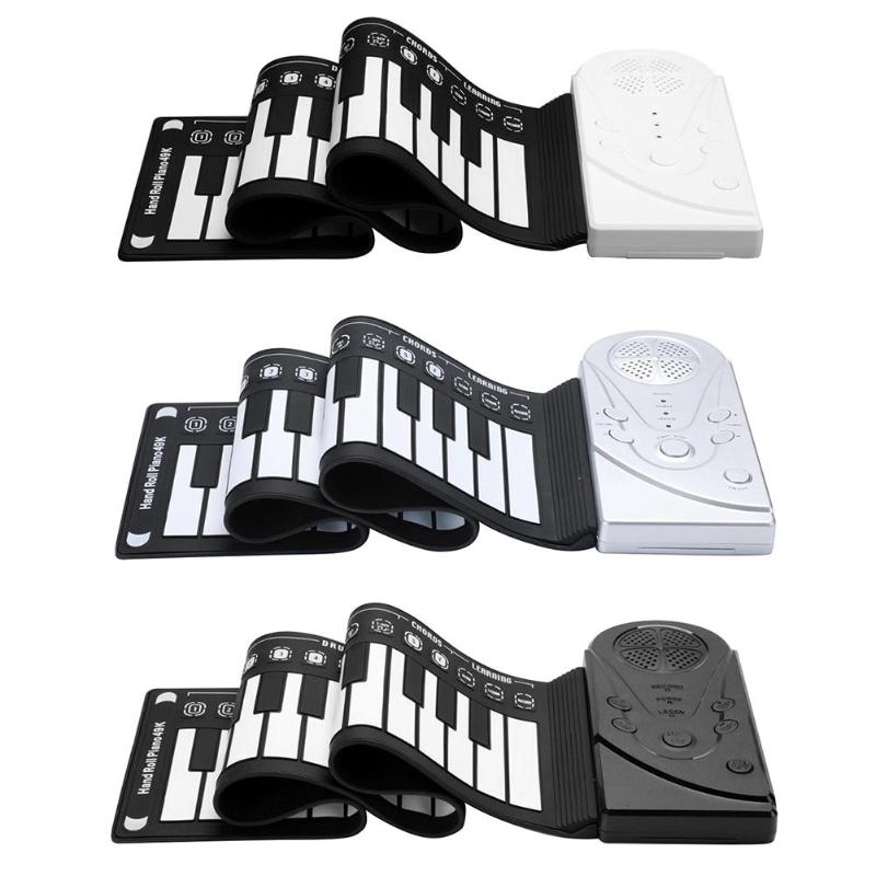 Portable 49 Keys Flexible Roll Up Piano Folding El... – Vicedeal