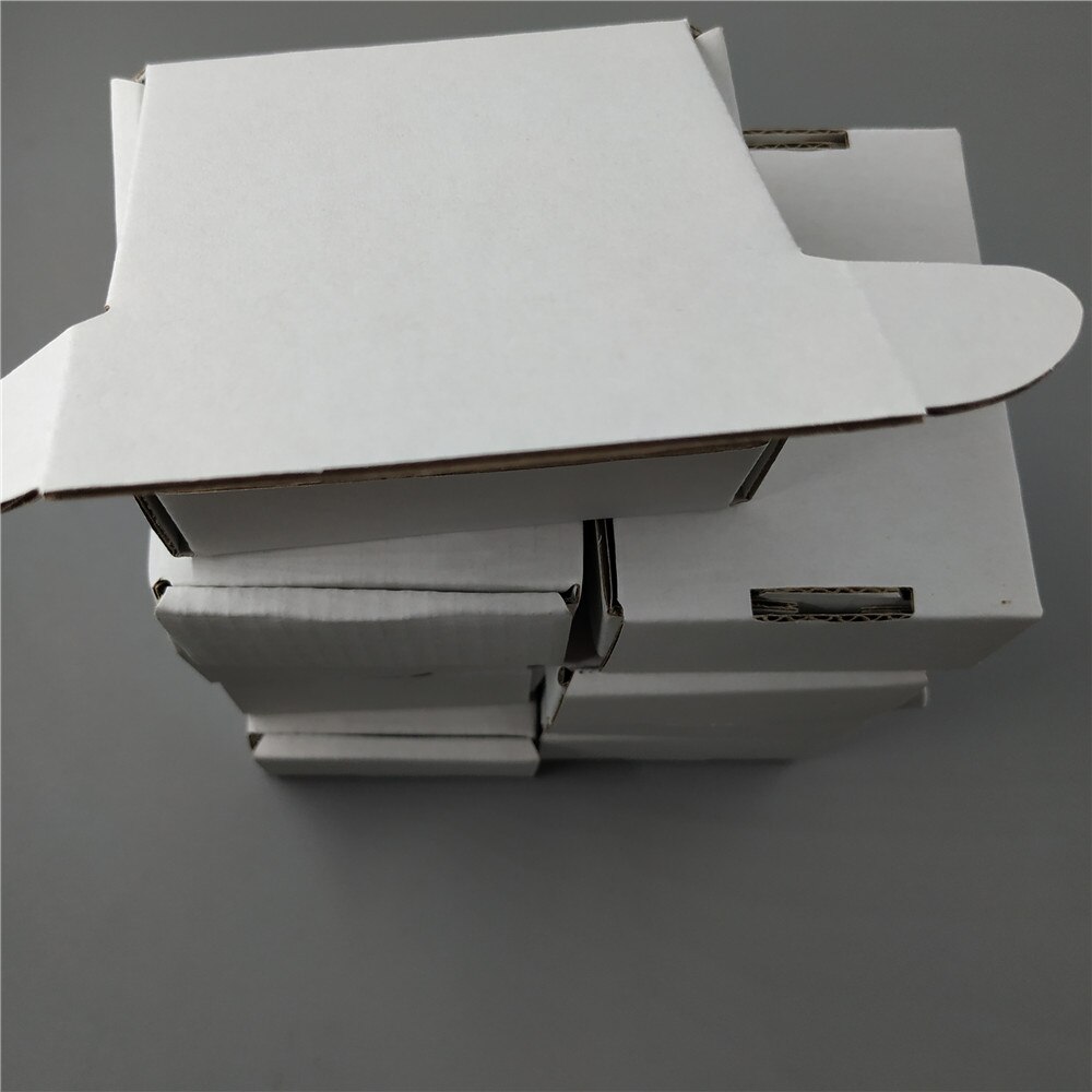 14*10.5*6cm 50pcs small white paper cardboard expr... – Vicedeal