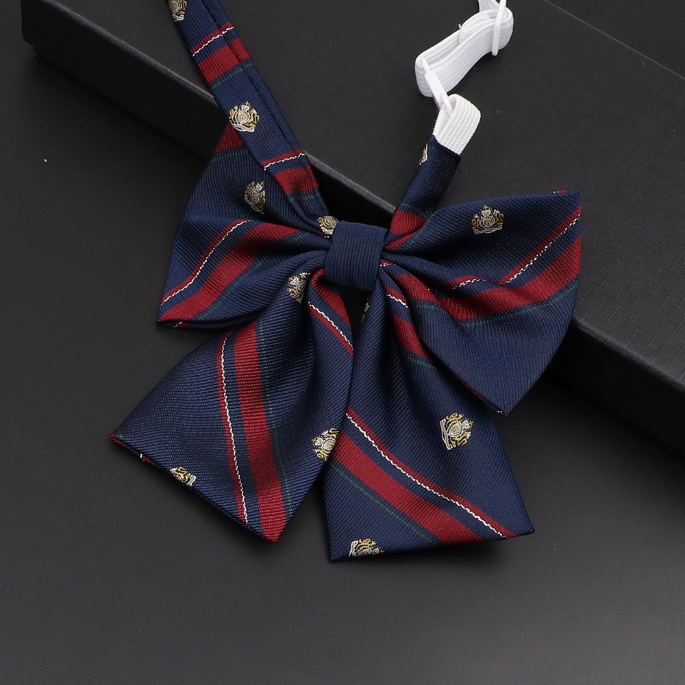 School Formal Uniform Tie Classic Stripe Plaid Bri... – Grandado
