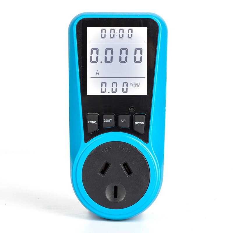 Australische Backlight Power Metering Socket Power... – Vicedeal