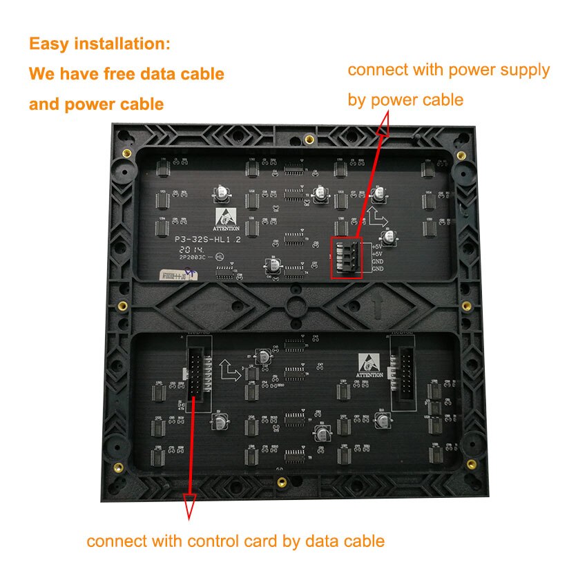 Goed Pakket Indoor P3 Full Color Led Panel 192*192... – Grandado