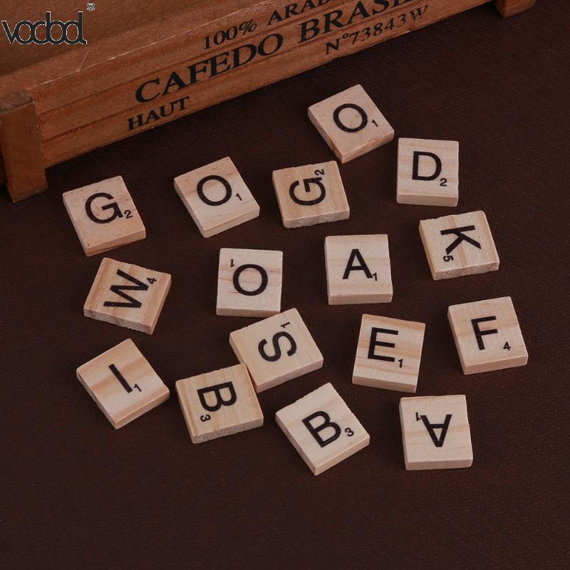 100 stks/pak 18x20mm Alfabet Blok 26 Engels Letter... – Grandado