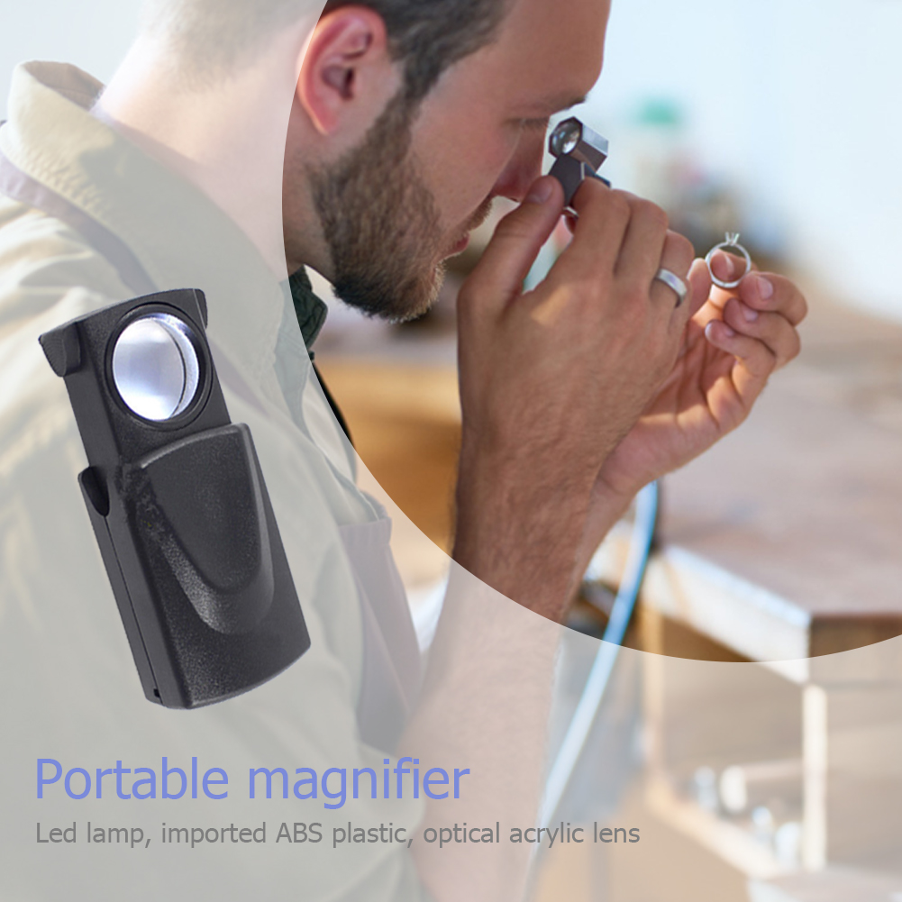 30X Pull Sieraden Vergrootglas Vergrootglas Draagb... – Grandado