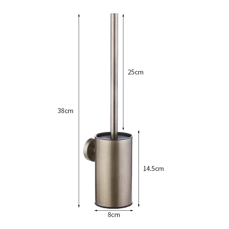 Stainless Steel Toilet Brush With Holder Wc Brush ... – Grandado