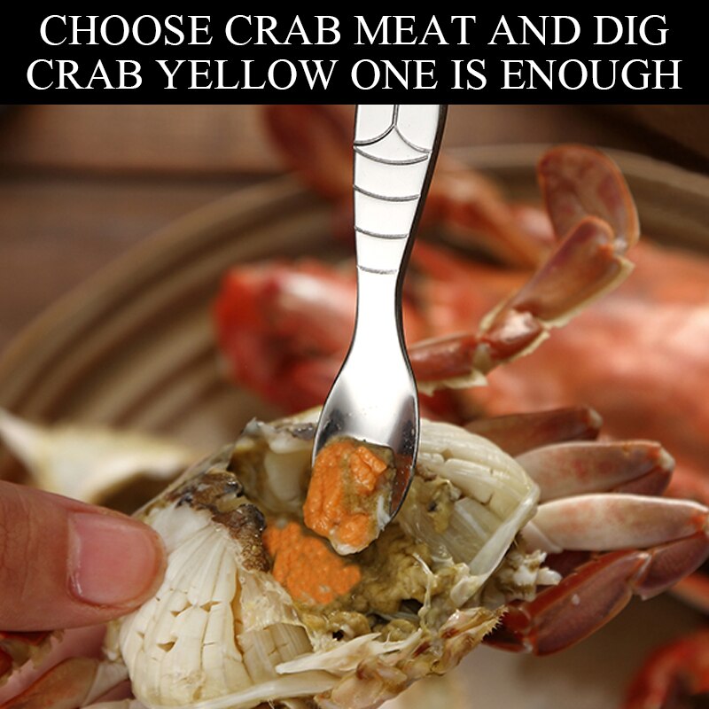 Seafood Tool Sets Crab Crackers Picks Spoons Set S... – Grandado