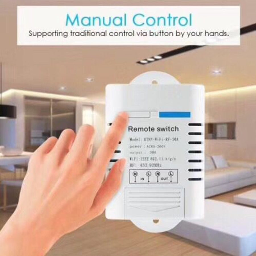 EWelink High Power 3000W 30A 110V AC 85~265V Wifi ... – Grandado