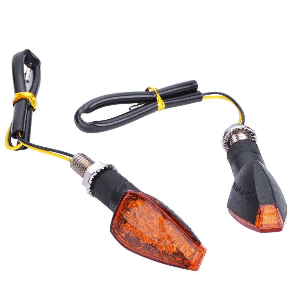 1 paar Motorrad Blinker Lichter Dreieck LED Sequen... – Vicedeal
