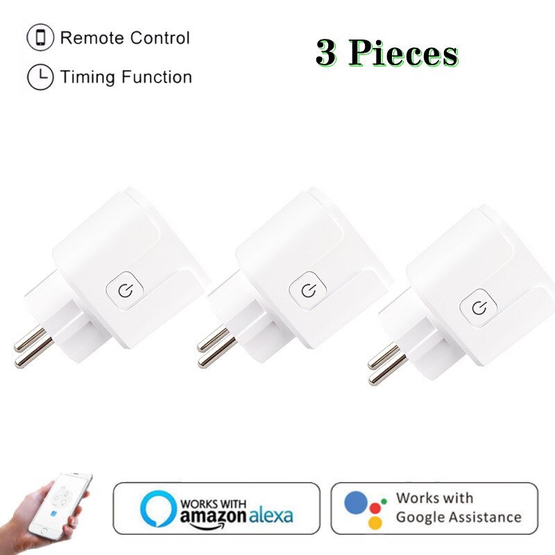 WiFi EU Smart Plug 100-250V Adapter Wireless Remot... – Vicedeal