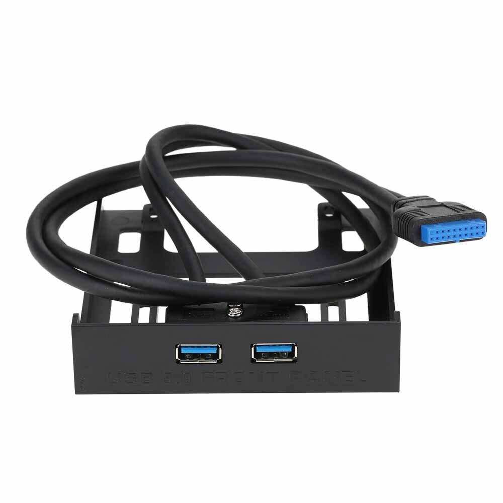 USB 3,0 Front Panel Hub 2 Port Expansion Bay 20 Pi... – Vicedeal