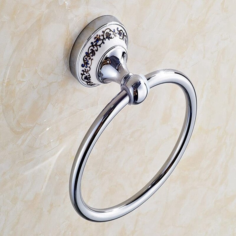 Stainless Steel Ring Wall Mount Chrome Towel Ring,... – Grandado