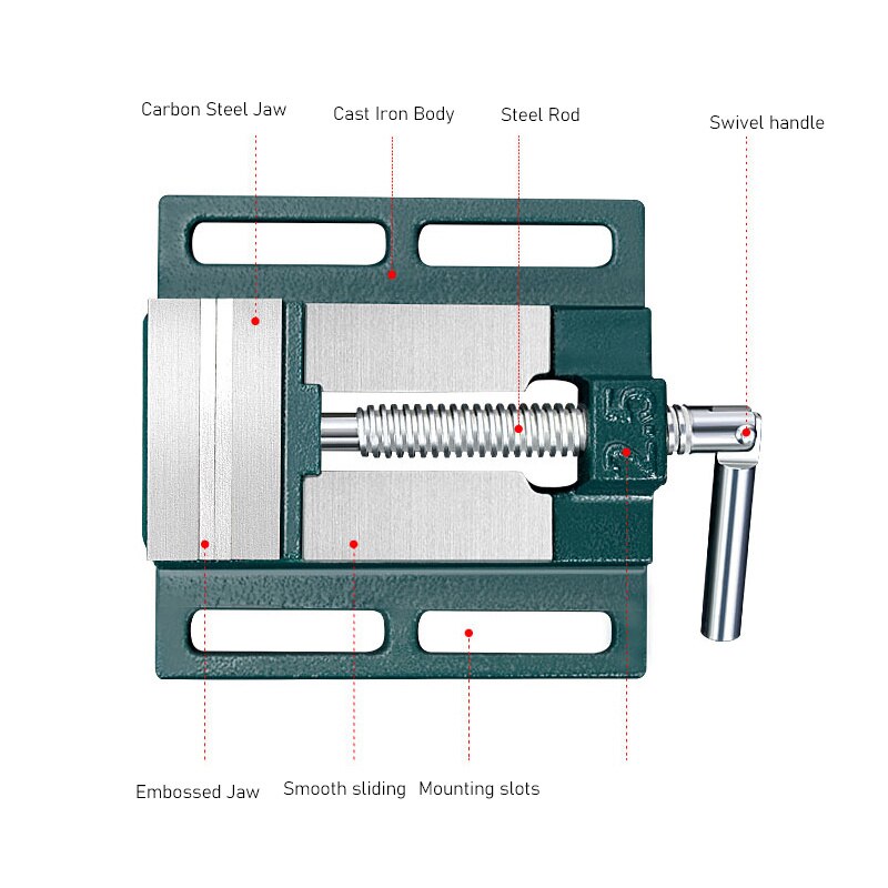 Vise Table 6 Inch Multifunction Home DIY Cast Iron... – Vicedeal