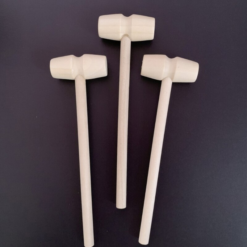 10pcs Mini Wooden Hammer Mallet Pounding Toy Beati... – Grandado