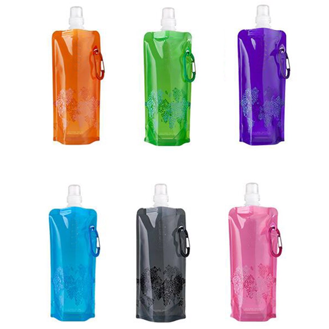 480ml bærbare sammenleggbare vannflasker ispose kj... – Grandado