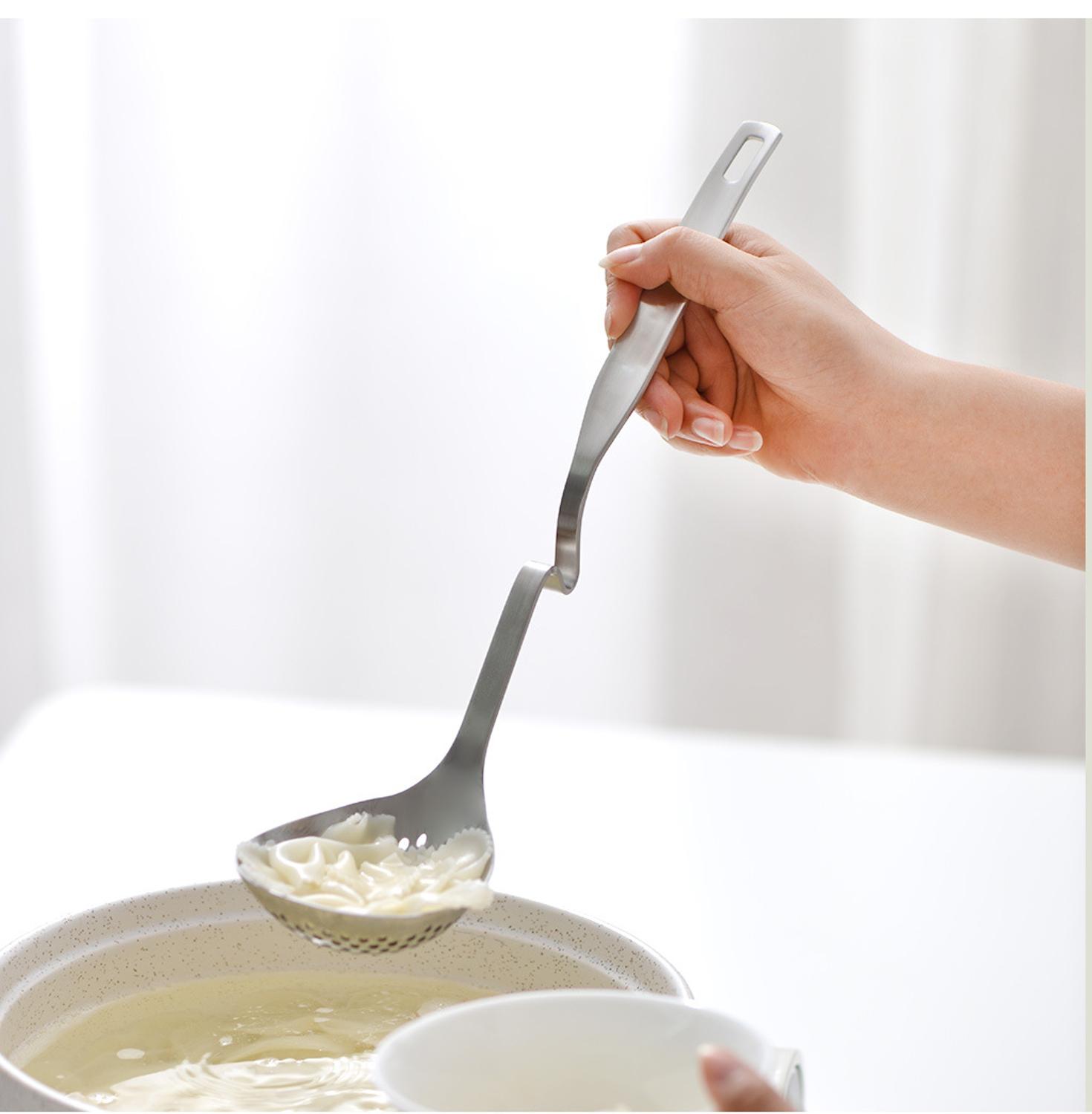 304 Rvs Pot Lepel Opknoping Muur Lepel Pot Soep Le... – Grandado