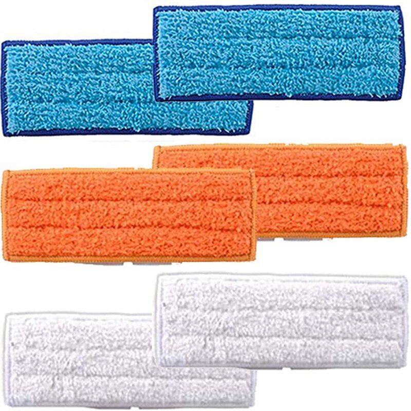 6 Packs Washable Mopping Pads Wet Damp Dry Sweepin... – Grandado