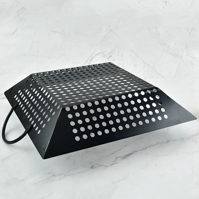 Carbon Steel Square Barbecue Grill Basket Meats Gr... – Vicedeal