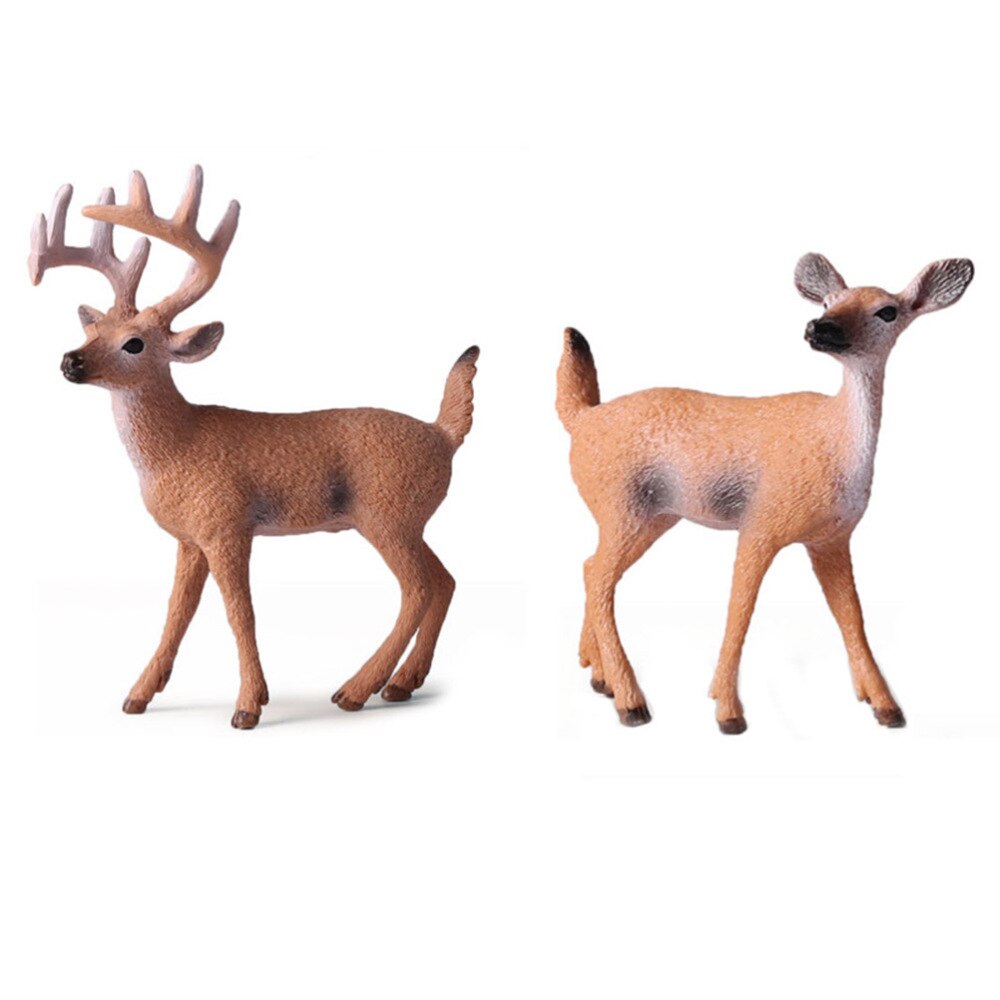 3PCS Imitated Deer Decor Vivid Deer Family Model C... – Vicedeal