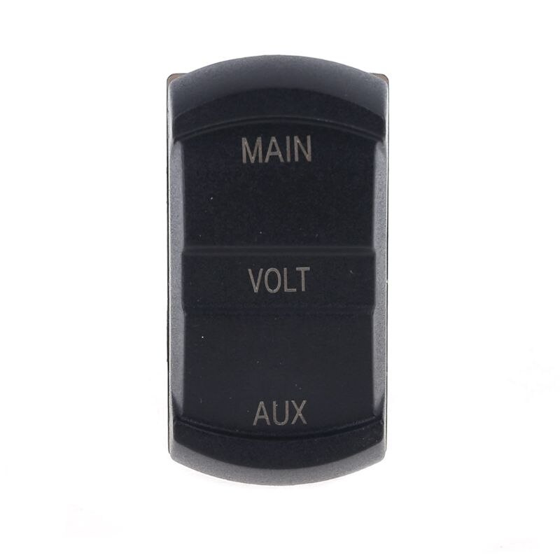 Dual Voltmeter Voltage Battery Monitor LED Display... – Grandado