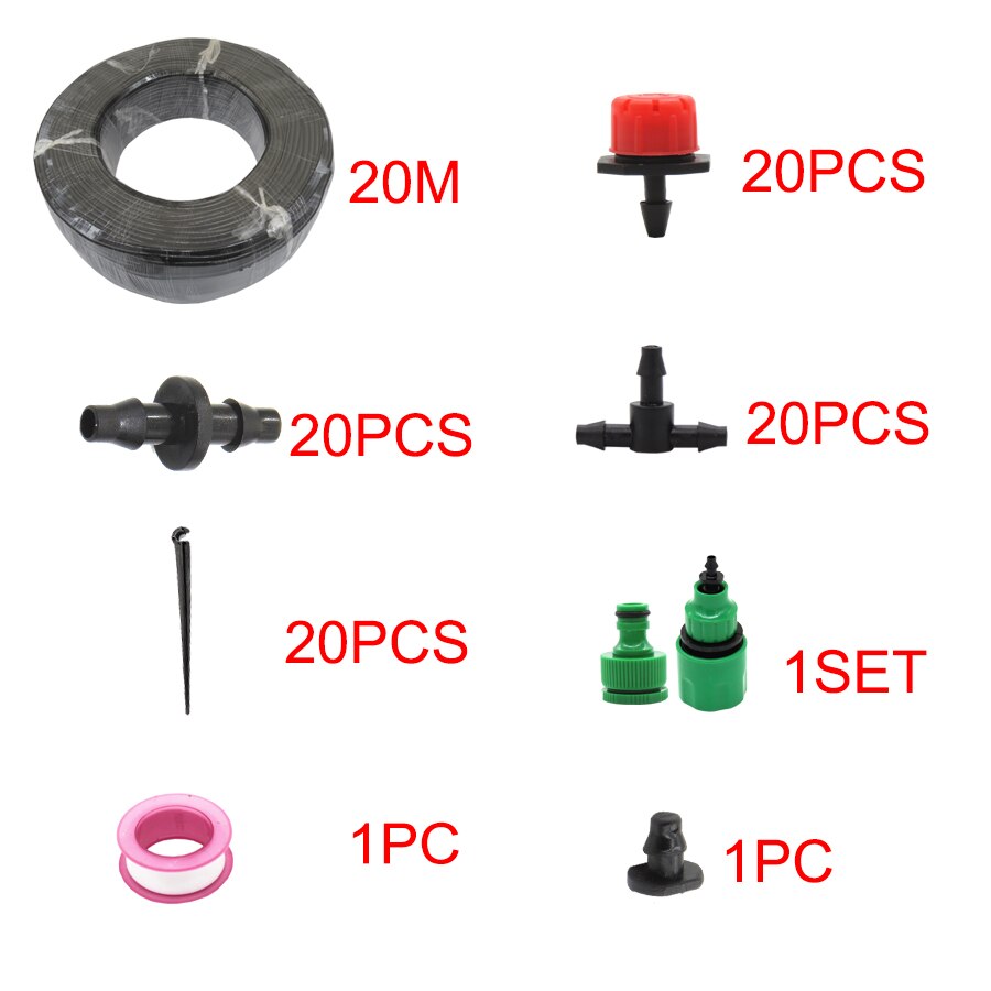 Muciakie 30m trädgård mikro sprinkler spray vatten... – Grandado