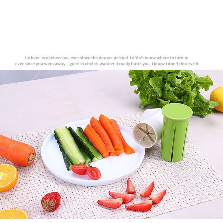 Vegetable and fruit shredder stainless steel cucum... – Grandado