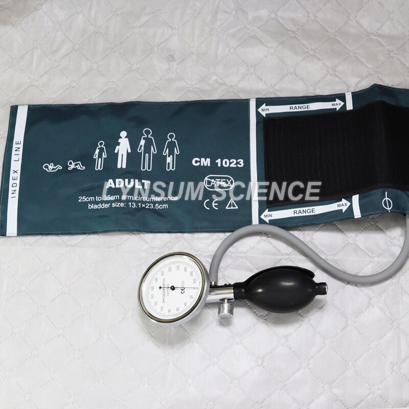 Adult Blood Pressure Monitor BP Cuff Arm Aneroid S... – Grandado